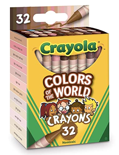 Crayola Multicultural Crayons - 32 Count