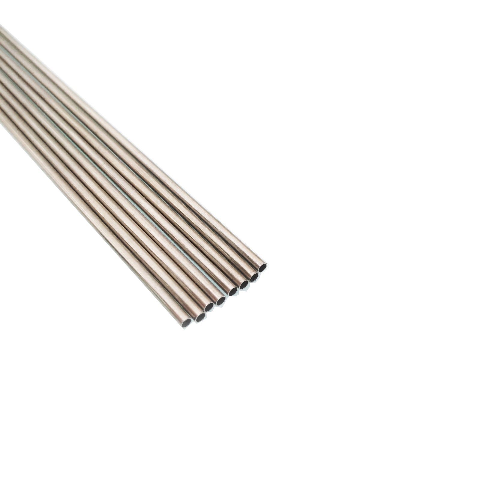 8pcs OD 2mm ID 1.7mm Length 250mm 304 Stainless Steel Capillary Tube