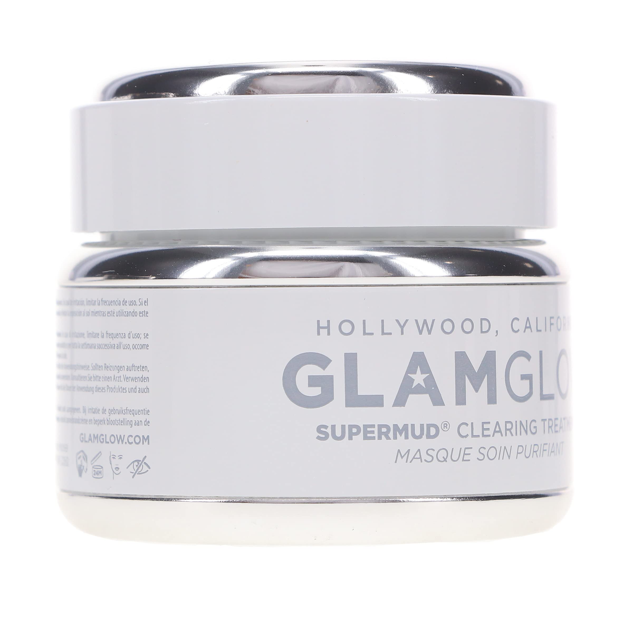 Glamglow Supermud Activated Charcoal Clearing Treatment Masque LIMITED EDITION - 1.7 oz