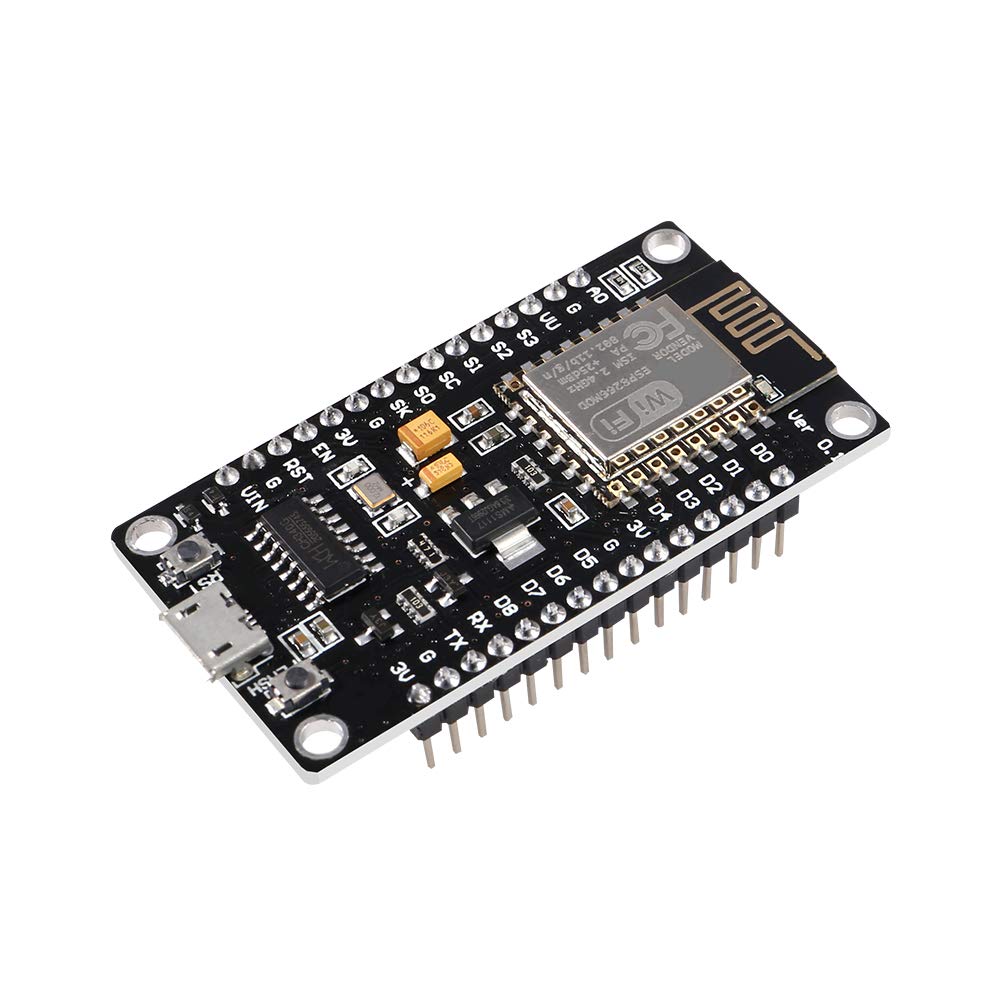 ACEIRMC 8pcs ESP8266 ESP-12E Serial Wireless Module CH340 NodeMcu V3 Lua WiFi Internet of Things New Version Development Board Compatible with Arduino IDE/MicroPython (8pcs)
