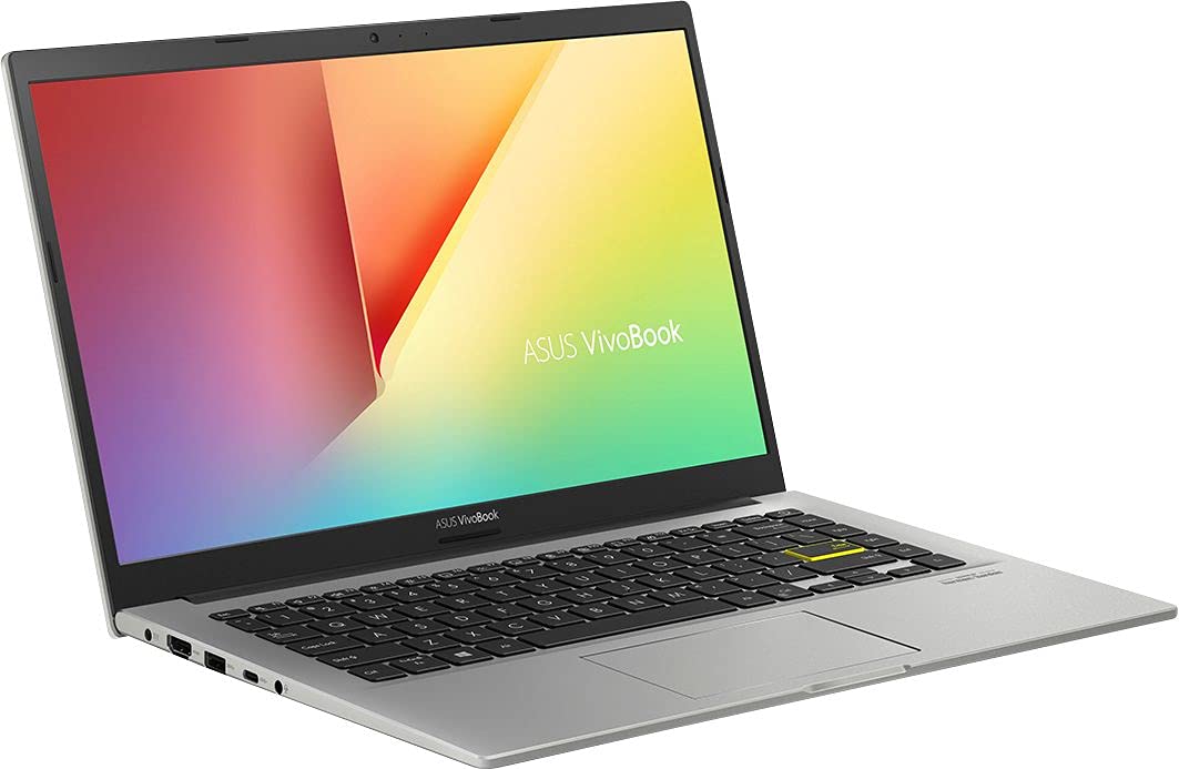 2022 ASUS VivoBook 14 Laptop, Intel Core i3-1005G1, 4GB RAM, 256GB SSD, 14 Full HD Display, Webcam, Wi-Fi, HDMI, USB-C, DREAMY WHITE, Windows 10-Free Windows 11 Update, LIONEYE Bundle