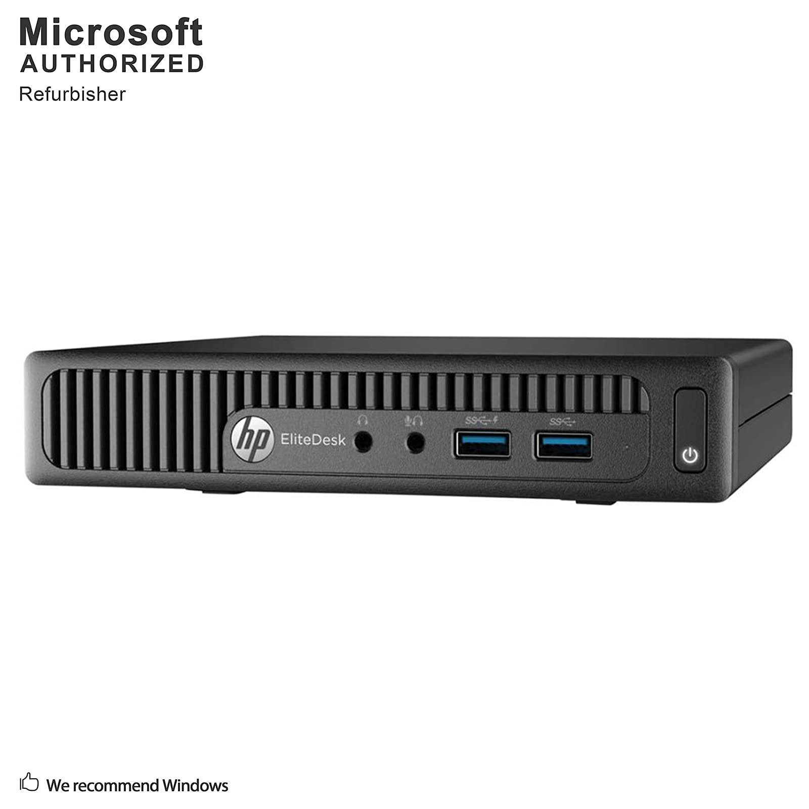 HP EliteDesk 705 G3 Mini Business Desktop PC, AMD A6 PRO-8570E up to 3.4GHz, 8GB DDR4, 128GB SSD, WiFi, BT, VGA, DP, Windows 10 64 Bit-Multi-Language Supports English/Spanish/French (Renewed)