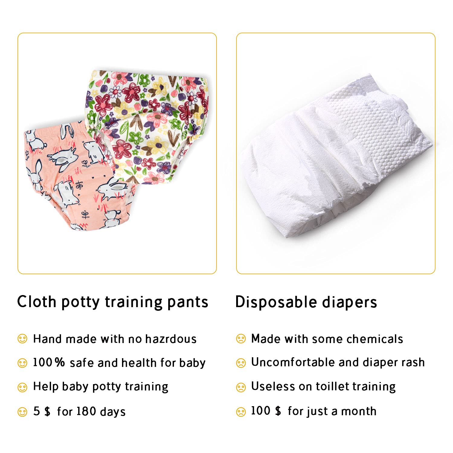 8 Pack Potty Training Underwear for Girls,Max Shape Potty Training Toilet Pants Red 4T