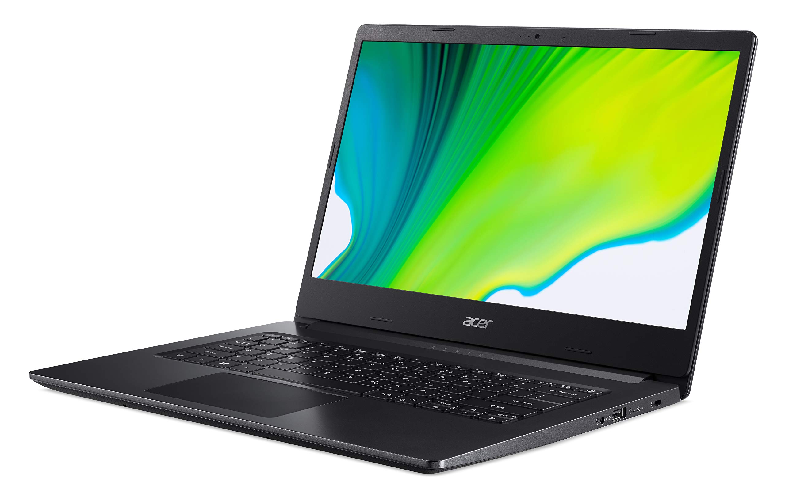 Acer Aspire 3 14" FHD Notebook - AMD Athlon 3020e 1.2GHz - 4GB RAM 128GB PCIe SSD - Webcam - Windows 10 Home - A314-22-A21D, Charcoal Black