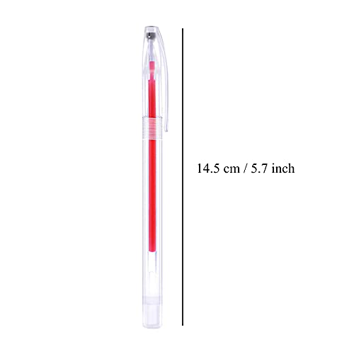 Heat Erasable Pens ,4 Pieces Fabric Marking Pens with 20 Refills for Quilting Sewing, Dressmaking, Fabrics, Tailors Sewing Fabrics,Tailor's Chalk Pencils Chalks Pen