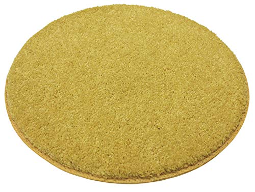 12 Rainbow Kids Crazy Carpet Circle Seats 18” Round Soft Warm Floor Mat - Cushions | Classroom, Story Time, Group Activity, Time-Out Spot Marker and Fun. Home Bedroom & Play Areas - USA Made