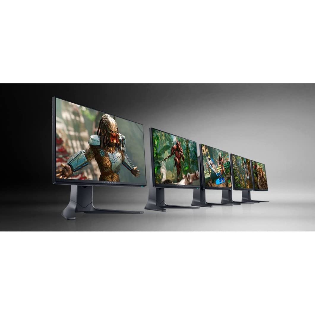 Alienware 25 AW2521HF 24.5 inch Gaming Monitor (Dark) 1ms GtG RT, FHD IPS LED Backlit FHD 240Hz Refresh Rate, AMD FreeSync Premium + Nvidia G-SYNC Compatible, Adaptive Sync, 99% sRGB DP/HDMI(Renewed)