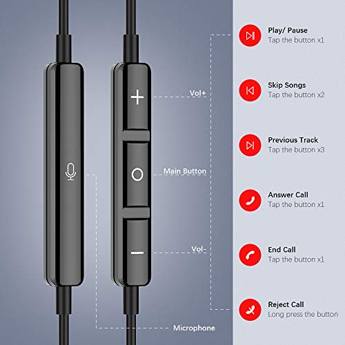 COOYA USB C Earbuds & in-Ear Headphones with Microphone,Magnetic USB C Headphone for Samsung Galaxy S23 S22 Ultra S21 S20 A53 A54 Note 20 10 DAC Type C Earphone for iPad Pro Air Pixel 7 6 OnePlus 11 9