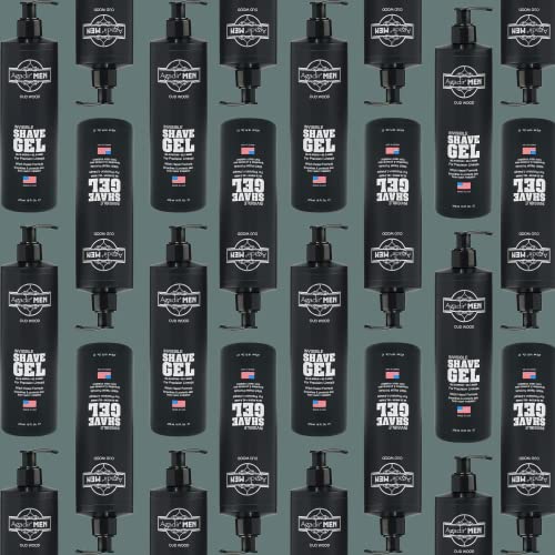 AGADIR MEN Invisible Shave Gel, 16 fl. oz.
