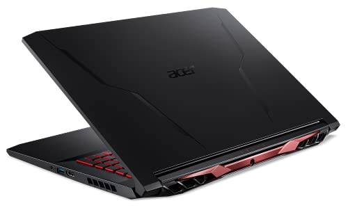 Acer Nitro 5 AN517-41-R7EY Gaming Laptop, AMD Ryzen 5 5600H Hexa-Core Processor | NVIDIA GeForce GTX 1650 | 17.3" FHD IPS Display | 8GB DDR4 | 512GB NVMe SSD | WiFi 6 | Backlit Keyboard