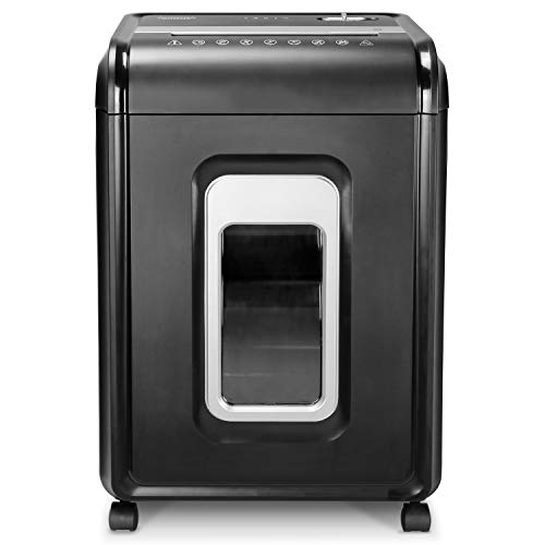 Aurora AU2260XA Heavy Duty Anti-Jam 22-Sheet Crosscut Shredder/60 Min Run Time/ 7-Gallon Pullout Basket and Casters