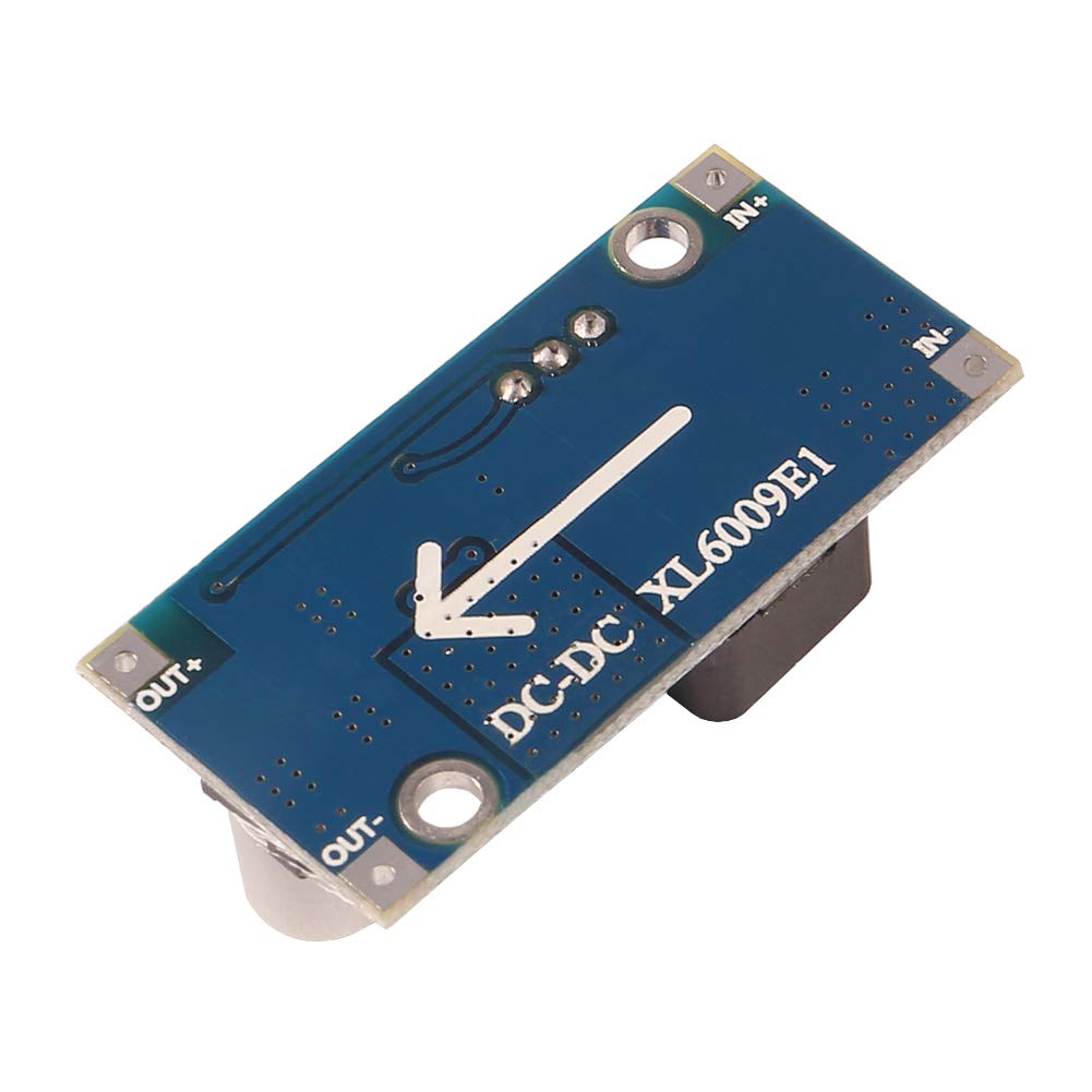 AITRIP 10 Pack XL6009 DC-DC Buck Boost Voltage Converter Power Module 4A 400KHz Adjustable Switch Module 3.8-30V to 1.25-35V Power Supply