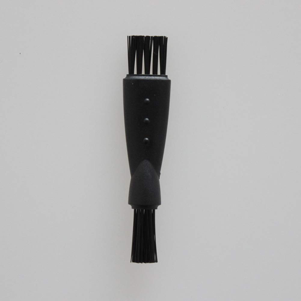 5 Pieces General Shaver Cleaning Brushes Replacement Double Ended Electric Shaver Razor Cleaning Brushes Black