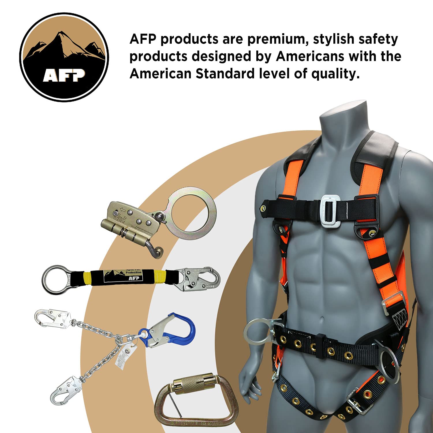 AFP Rebar Positioning Chain Assembly with Swivel Hook (Aluminum)