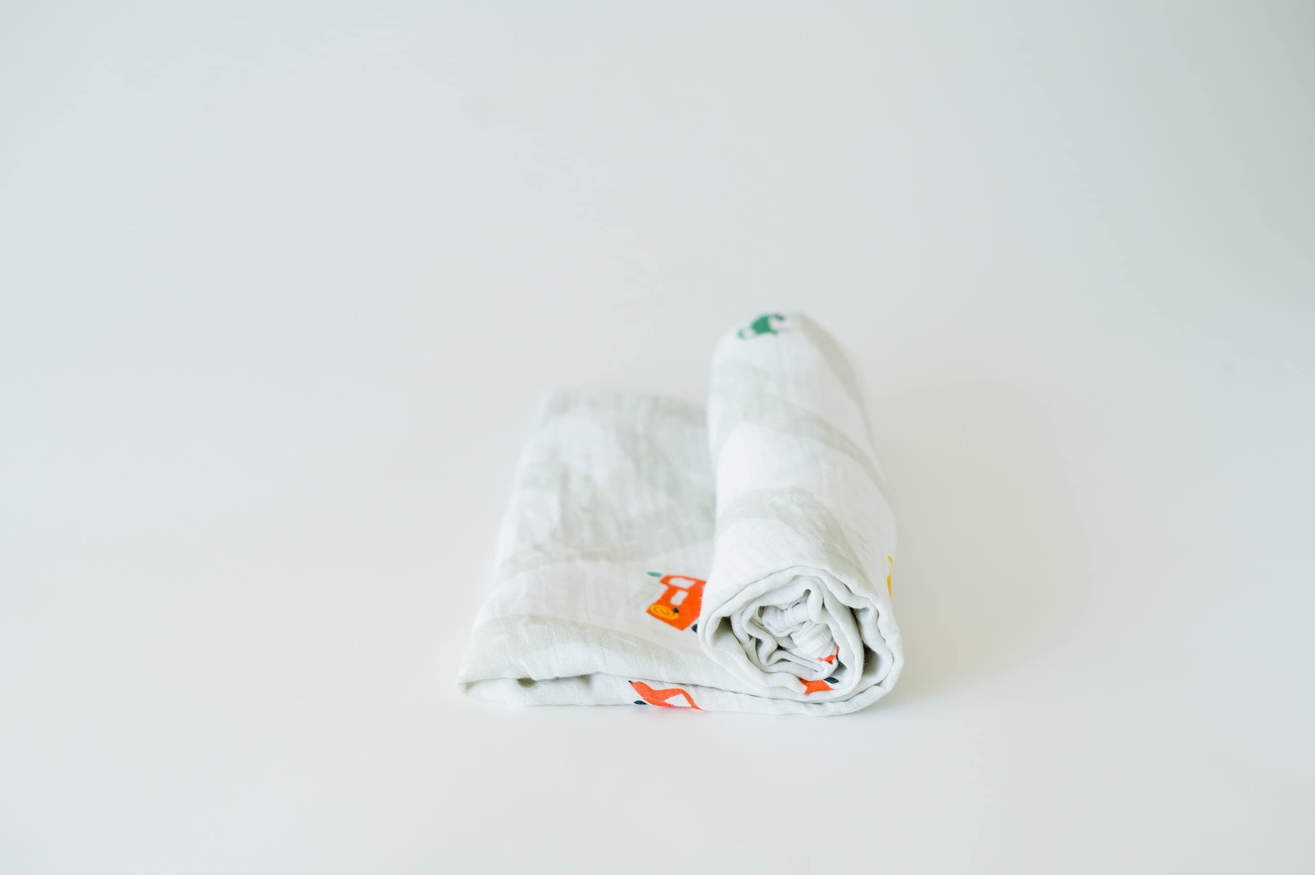 ADDISON BELLE – 2 Pack Swaddle Blanket – 100% Muslin Cotton Newborn Swaddle for Baby Boy/Girl – Soft Lightweight Baby Wrap + Receiving Blanket – Unisex – 47” x 47” (Cars+Trains)
