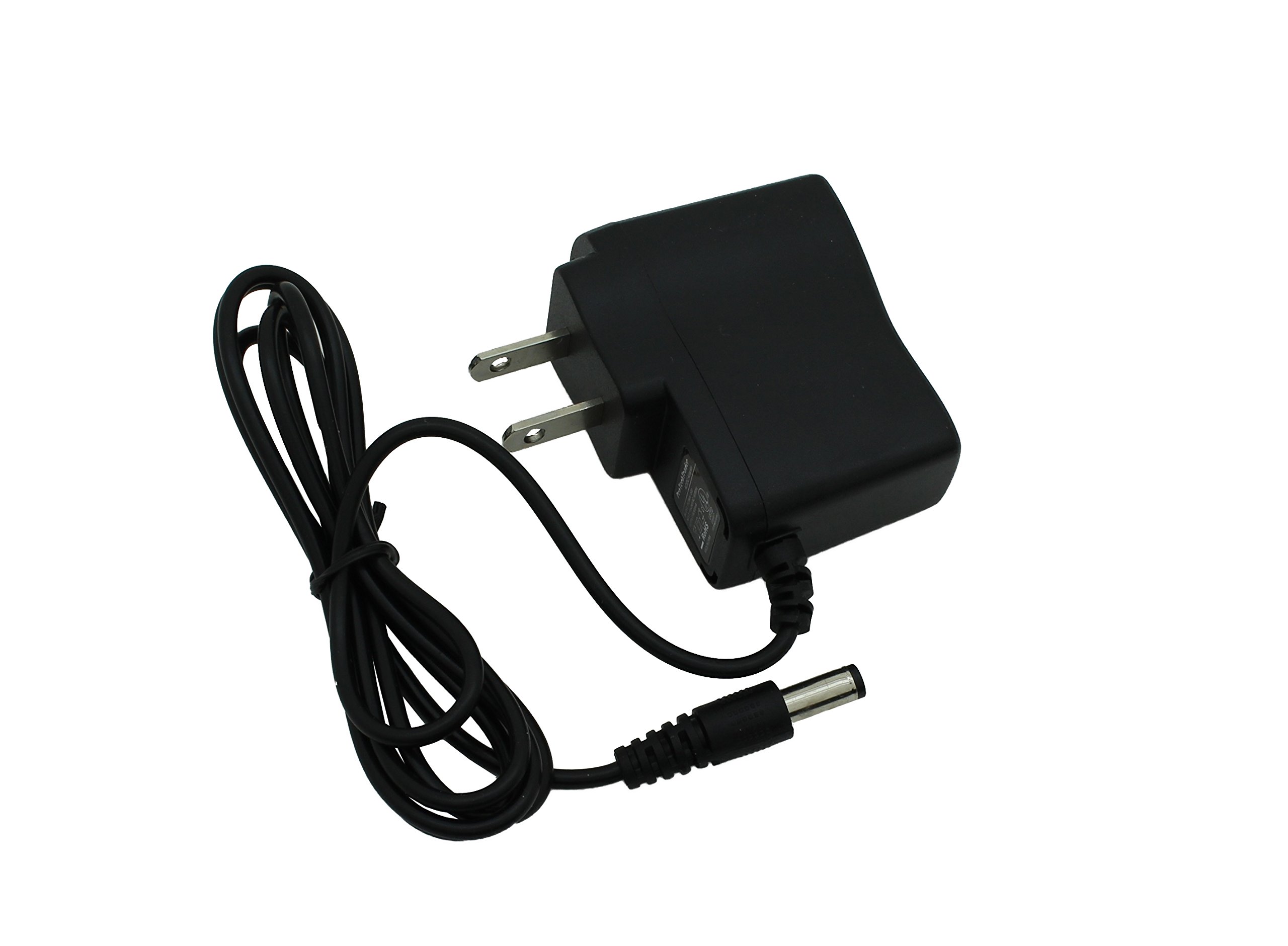 9V AC/DC Power Supply Adapter 500ma (0.5 amps) 5.5 mm*2.1 mm Tip (5.5mm OD X 2.1mm ID) - AC to DC Electric Transformer Inverter for 9-Volt DC Electronic Devices Up to 0.5amp Slim Wall Plug & LED UL