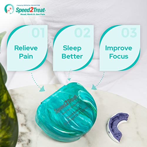 QUICKSPLINT Custom Fit Night Guard | for Grinding Teeth & Jaw Pain | Overnight Sleeping Mouth Guard for Grinding & Clenching | Pain Relief | Nighttime Sleeping Solution