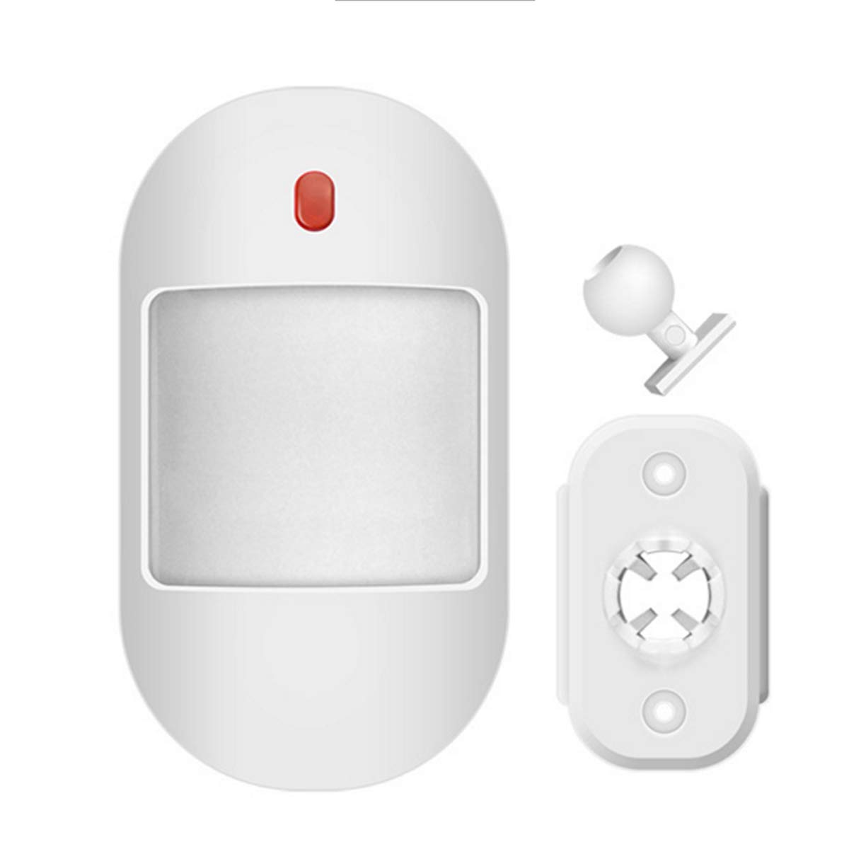 WiFi GSM GRPS Tuya Wireless Real-Time Home Office Security Alarm Burglar System, APP Control, Compatible with Amazon Alexa and Google Home, Support RFID Access, Anti-Theft Auto Dialer, Easy Install
