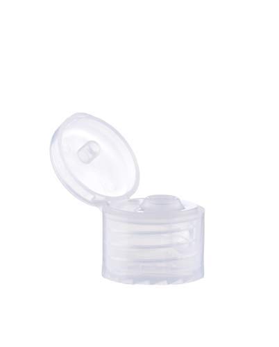 2oz HDPE Cylinder Bottle w/Flip Top Cap (100 Count Cases)