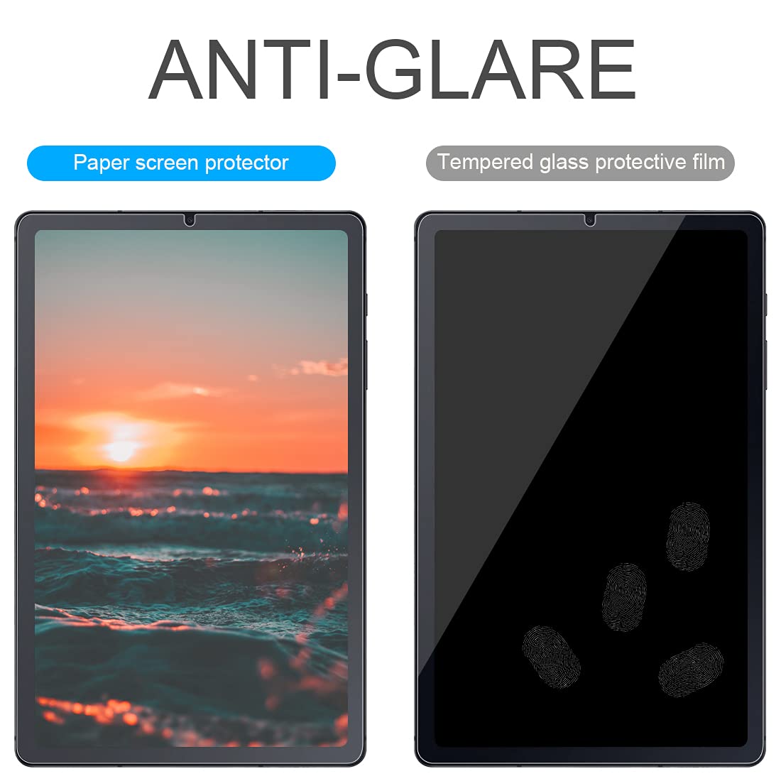 WEOFUN 3 Pack Screen Protector for Samsung Galaxy Tab S6 Lite 10.4” 2020,Matte Screen Protector for Writing & Drawing with S pen