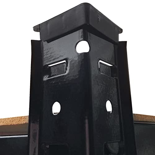 5-Tier Garage Shelving Unit,Heavy Duty Shelving Unit, Bolt-Free Assembly Adjustable Shelves,for Home/Office/Dormitory/Garage, Black-168cm x 75cm x 30cm(66.14''x29.53''x 11.81'')