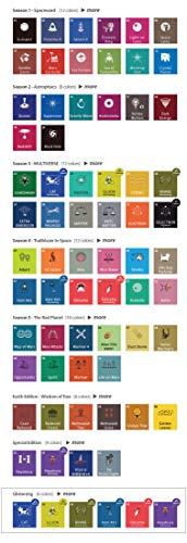 Colorverse Ink - The Mini Collection - 3 Pack - 5ml Fountain Pen Ink Bundle - #14 Supernova, 13 Quasar & #61 KSLV-II