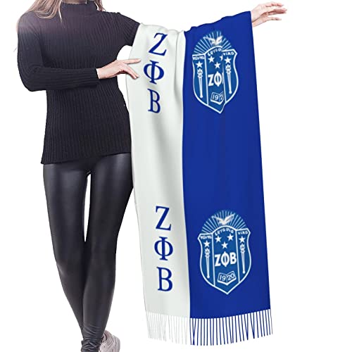 1920 Sorority Gifts Paraphernalia For Women Fall Winter Cashmere Feel Scarf Large Long Shawl Wrap Soft Warm Big Scarves