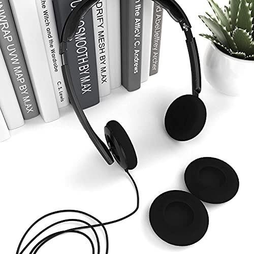 Foam Ear Pad Replacement Cushions, Headphone Earphone Headset Disposable Sponge Covers (45mm - 1.8") 4 Pairs
