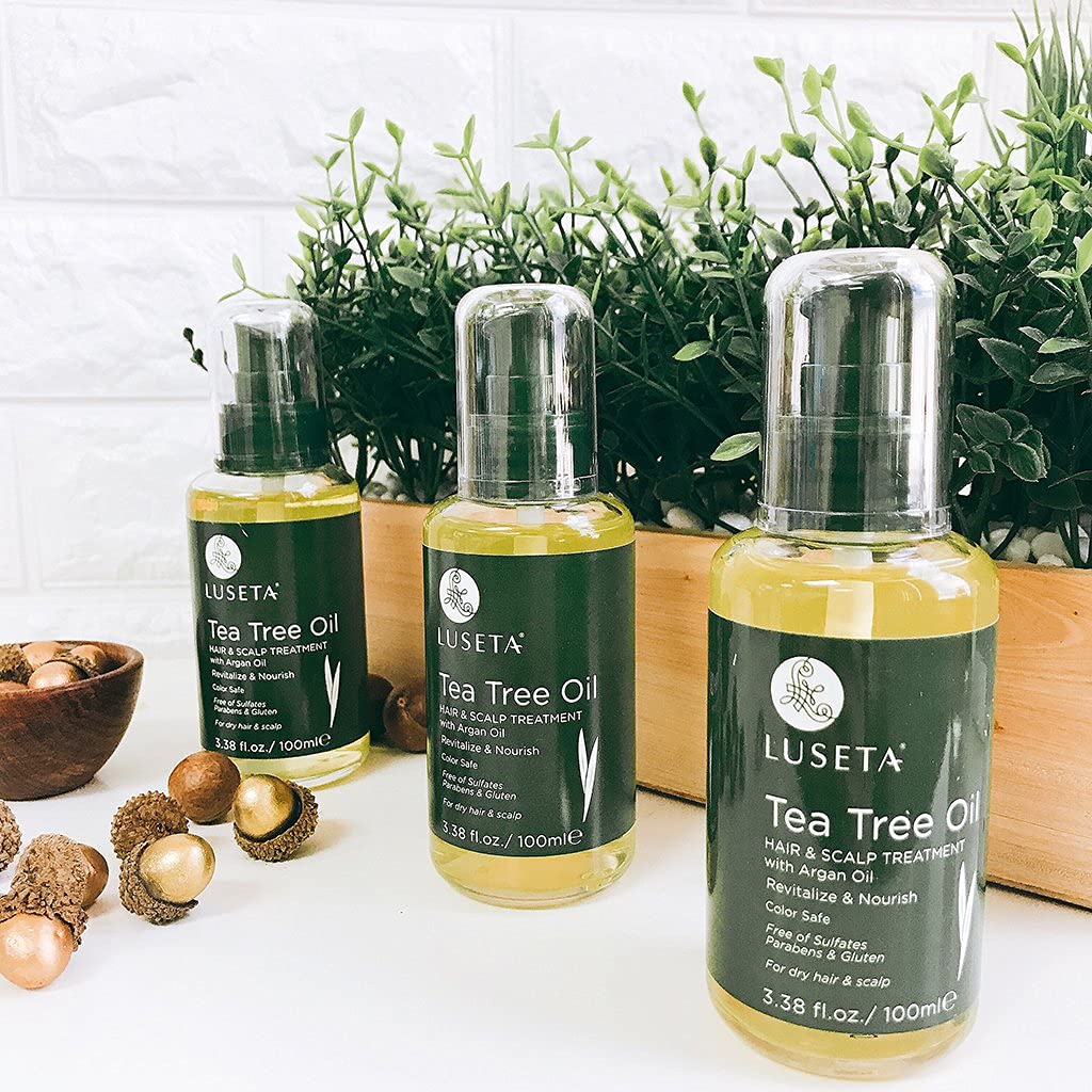 Luseta Tea Tree Shampoo and Conditioner with Tea Tree Oil for Hair Growth