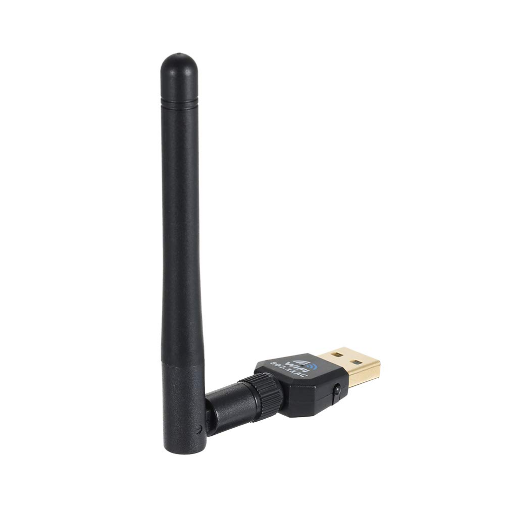 1200Mbps USB WiFi Adapter USB Wireless Adapter Daul Band (2.4G/300M+5G/867M) 802.11 ac for Desktop PC WinXP/Vista/7/8/8.1/10