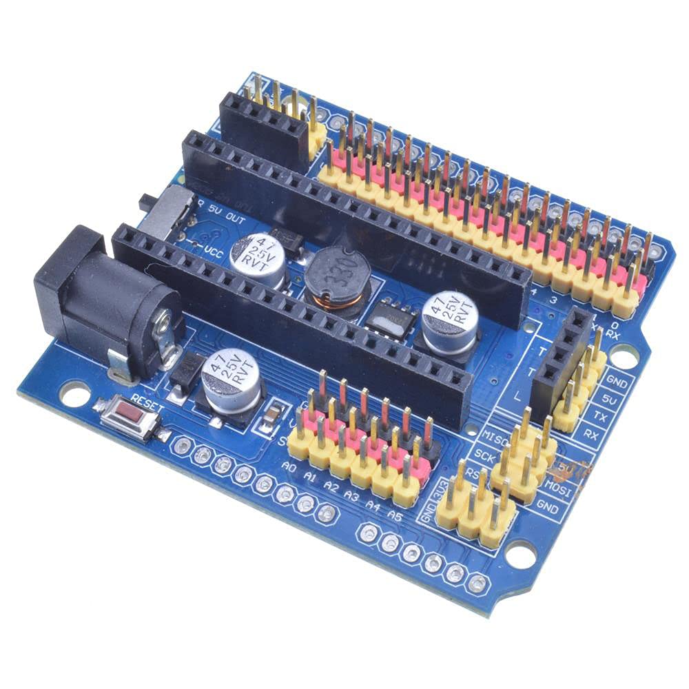 Standard V3.0 I/O Expansion Board Micro Sensor Shield 5V Board Module for Ar duino R3 for Leonardo