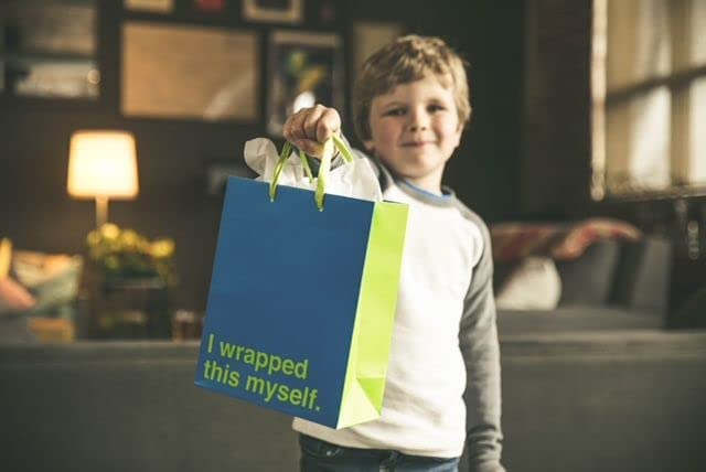 30 Watt Novelty Gift Bags (Pack of 2) | Well, It's Not a Puppy & I Wrapped This Myself | Perfect for Adding Humor to Special Occasions