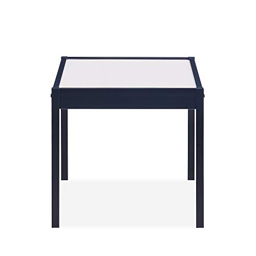 Baby Relax Hunter 3-Piece Kiddy Table & Chair Kids Set, Blue / White