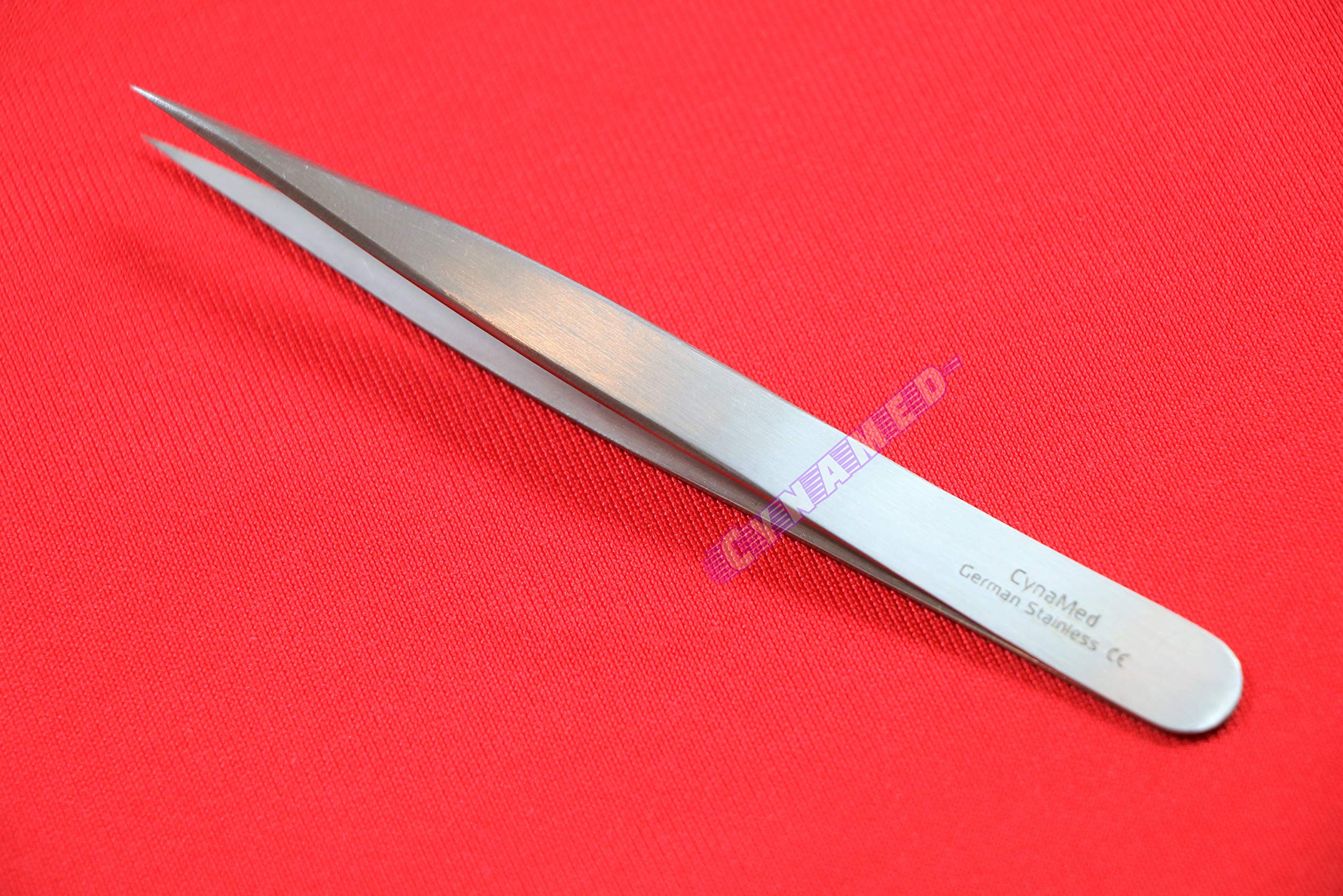 3 Pieces Fine Tip Jewelry Tweezer Forceps Precision Tweezers High Grade Stainless Repair Tool Cynamed