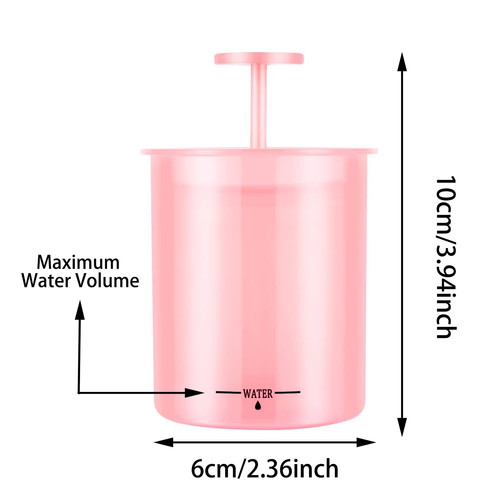 2Pcs Face Wash Foam Maker for Face Wash, Facial Cleaning Tool, Deep Skincare Cleaner Tools for Travel Household (Pink and White)