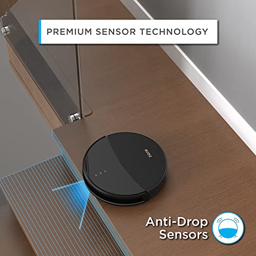 iHome AutoVac Eclipse, Robot Vacuum Cleaner, Self Charging Vacuum Robot, Mopping Function, 2,000 PA Suction, APP Control, Mapping Technology, Set Schedules, Ideal for Pet Hair, Carpets & Hard Floors