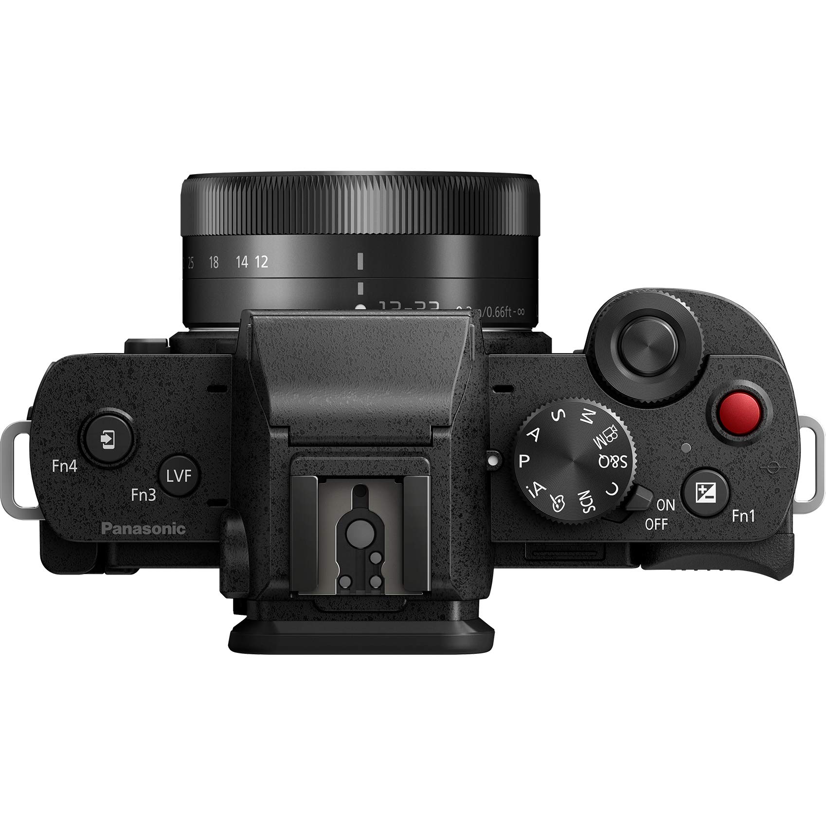 Panasonic DC-G100KK LUMIX G100 Mirrorless 4K Vlogging Camera with 12-32mm F3.5-5.6 Lens 3 Battery Bundle Deco Gear Backpack + Photo Video LED + Microphone + Monopod + 64GB Software Kit & Accessories