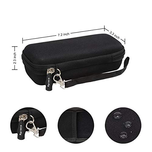Aproca Hard Storage Travel Case, for Micro Touch Solo Full Body Trimmer and Shaver (Black)(case only)
