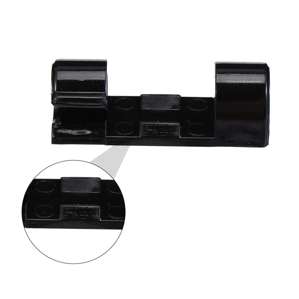 120pcs Fastener Wire Home Cable Fixation Cord Cable Organizer Cord Management Self-Adhesive Cable Clips Cord Organiser Self-Adhesive Cable Clamp Cable Clamps Small TPR Fixing Seat
