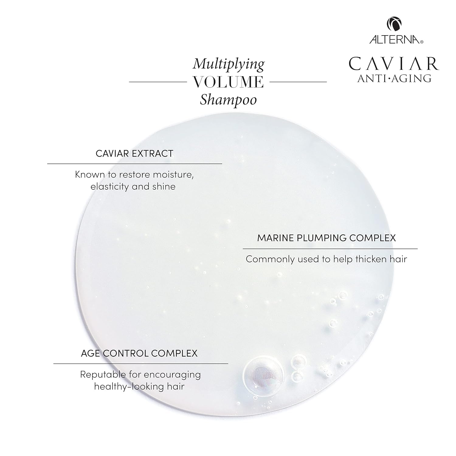 Alterna Haircare Caviar Anti-Aging Multiplying Volume Shampoo and Conditioner Set