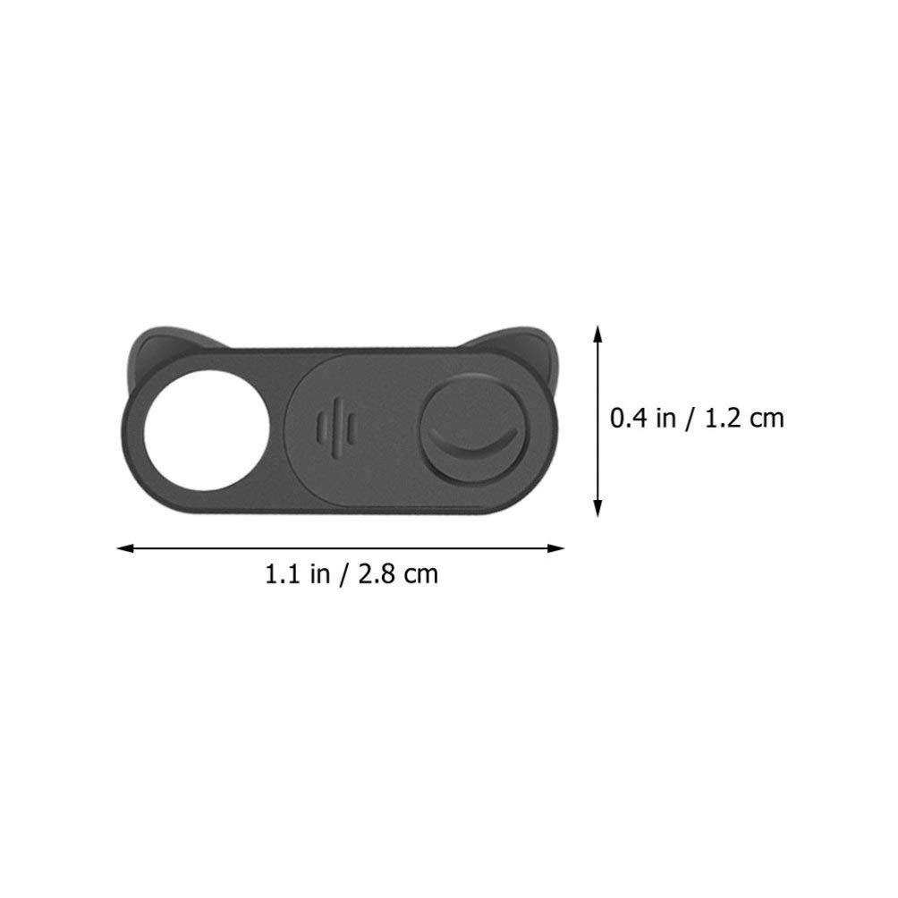 SOLUSTRE 2pcs Camera Cover Webcam Lens Cover Tablet Privacy Cover Lens Cover Slide Laptop Webcam Cover Webcam Cover for Tablet Slim Laptop Phone Webcam Cover Safety mask Ultra Thin abs