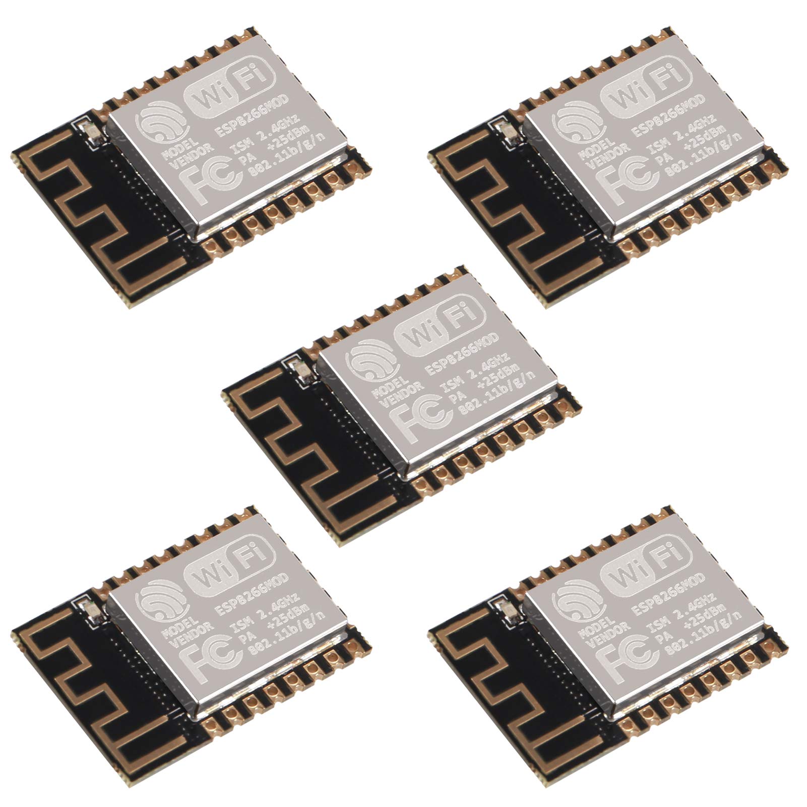 ACEIRMC ESP8266 ESP-12F WiFi Serial Module Microcontroller 802.11N Module Wireless Transceiver Remote Port Network Development Board for Arduino NodeMCU MicroPython (ESP-12F)