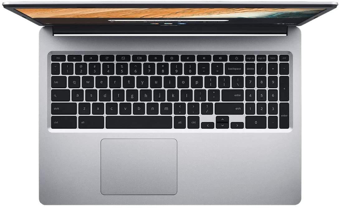 Acer Chromebook 315 Laptop Computer/ 15.6" Screen for Business Student/Intel Celeron N4000 up to 2.6GHz/ 4GB DDR4/ 32GB eMMC/AC WiFi/Work from Home/Silver/Chrome OS (Renewed)