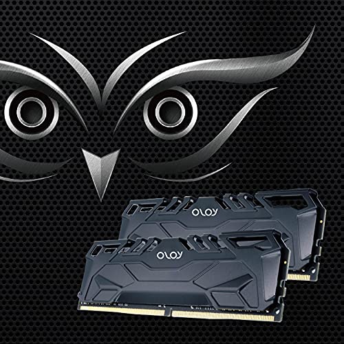 OLOy DDR4 RAM 32GB (2x16GB) 3600 MHz CL18 1.35V 288-Pin Desktop Gaming UDIMM (MD4U1636181CHKDA)