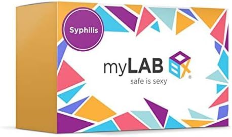 myLAB Box at Home Syphilis Test STD Test Kit at Home for Women & Men - Easy Accurate & Discreet Blood Collection Kit - Convenient at-Home STI Test - CLIA Certified Labs - FSA/HSA Eligible