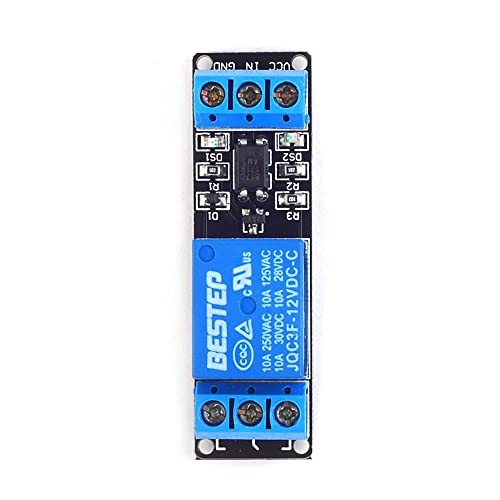 10pcs 1 Channel Relay Module 12V Low Level Triggered for Arduino ARM PIC AVR DSP