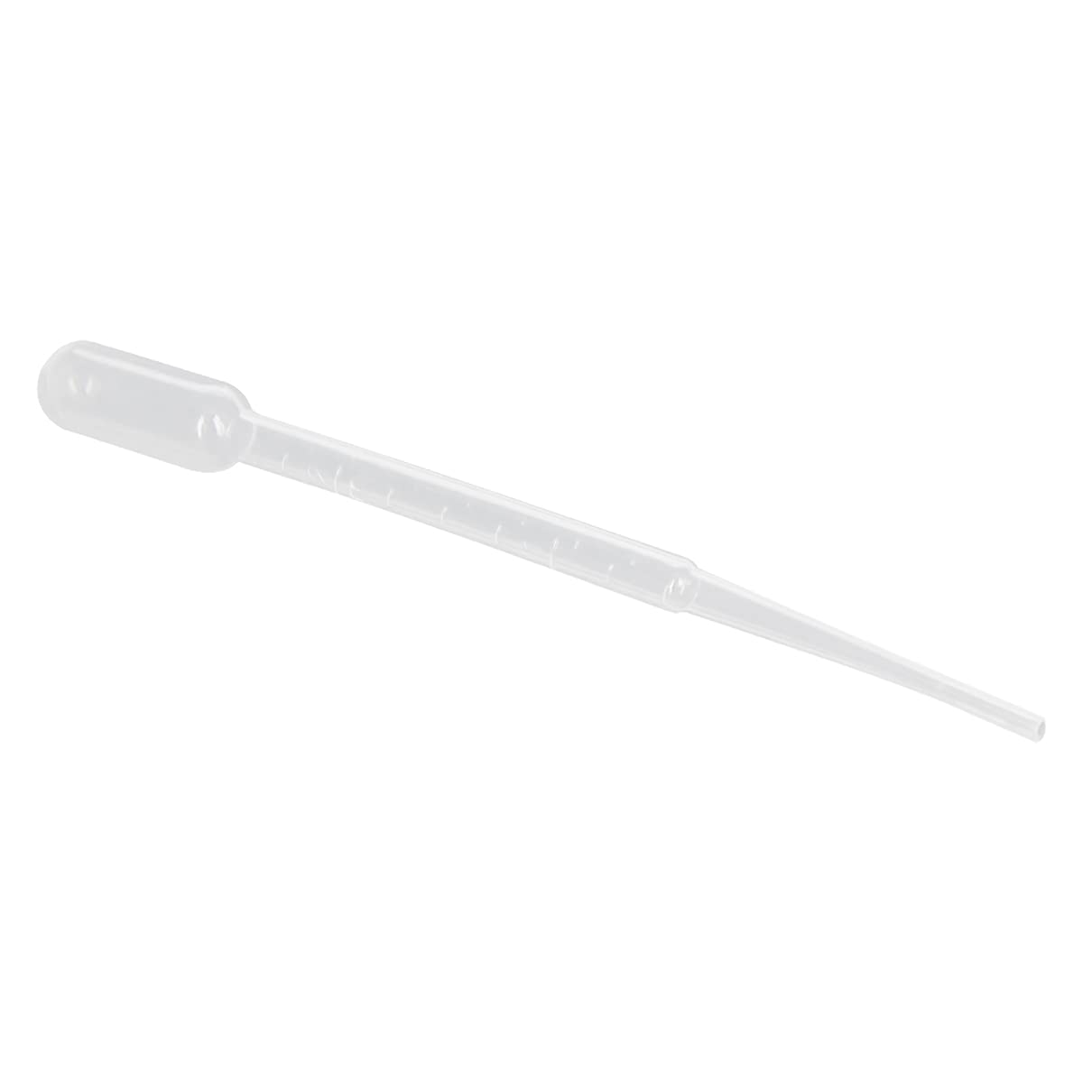 Bettomshin 300Pcs 2ml Plastic Disposable Pipettes 5.63" Length Clear Graduated Transfer Pipettes Liquid Dropper for Ear Eye Essential Oils Alcohol Paint Makeup Lab