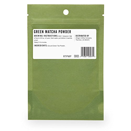 Allegro Tea, Green Matcha Powder, 0.5 oz , Count 1 (Pack of 1)