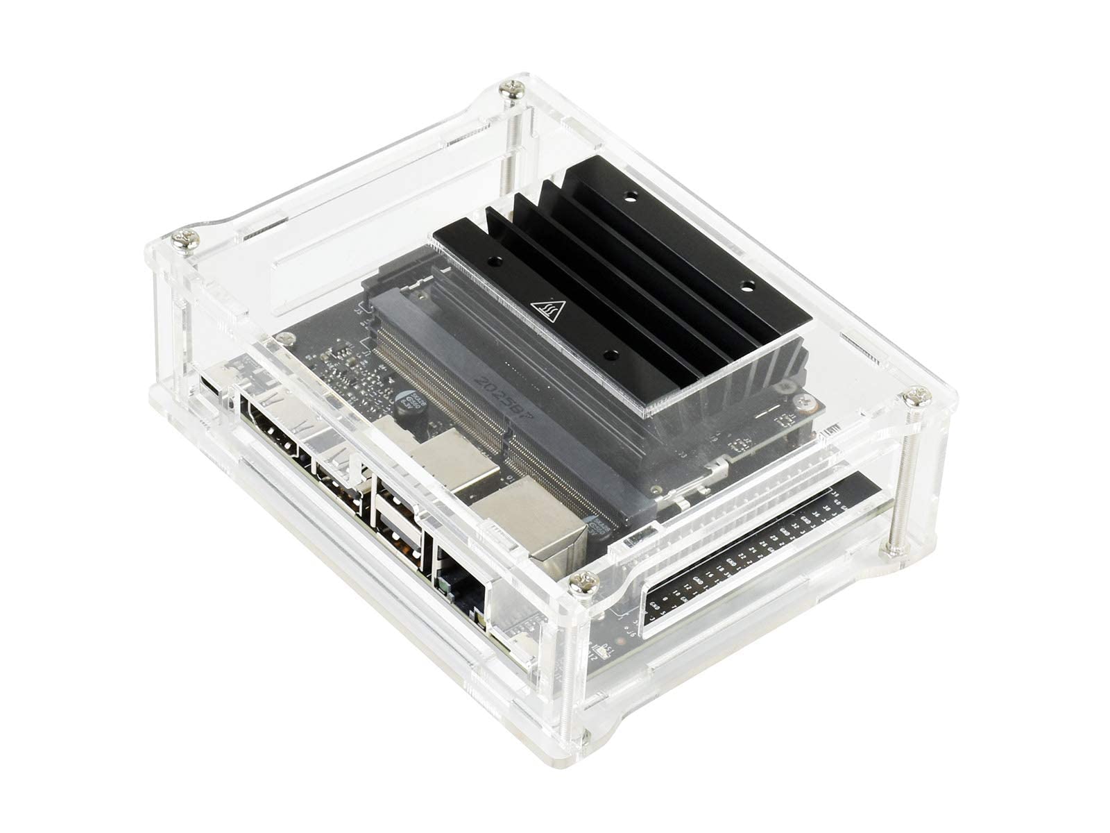 Acrylic Clear Case Enclosure Specialized for Jetson Nano 2GB Developer Kit(Case only