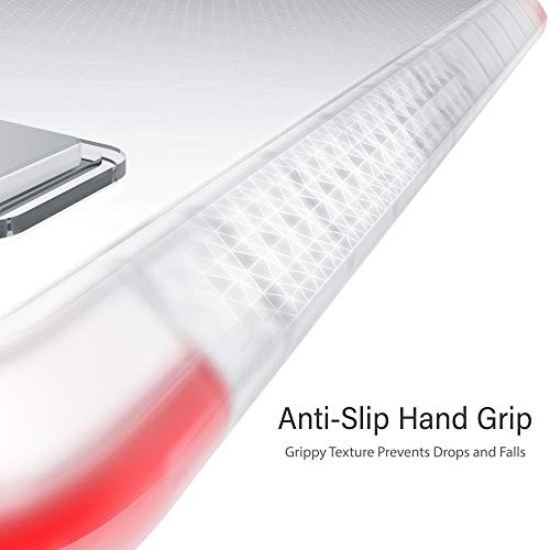 Ghostek Covert Galaxy A51 5G Clear Case with Stand Super Slim Fit Shockproof Design Scratch Resistant Back and Anti Slip Hand Grip Wireless Charging Compatible 2020 Galaxy A51 5G (6.5 Inch) - (Clear)